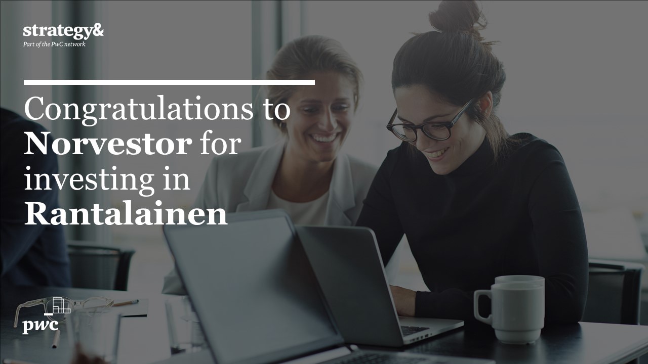 Deal Announcement Norvestor acquires Rantalainen