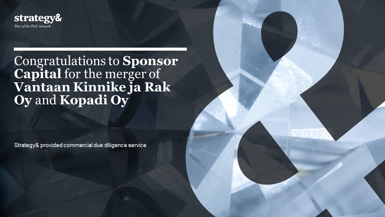 Deal Announcement Sponsor Capital